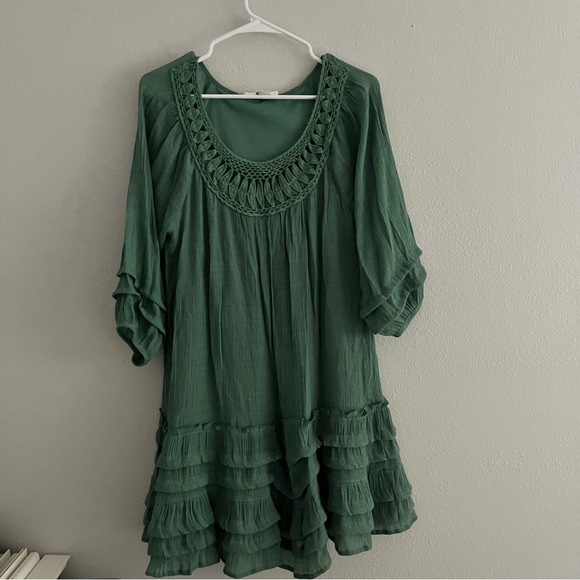 entro | Dresses | Entro Boho Ruffles Dress Size Small | Poshmark